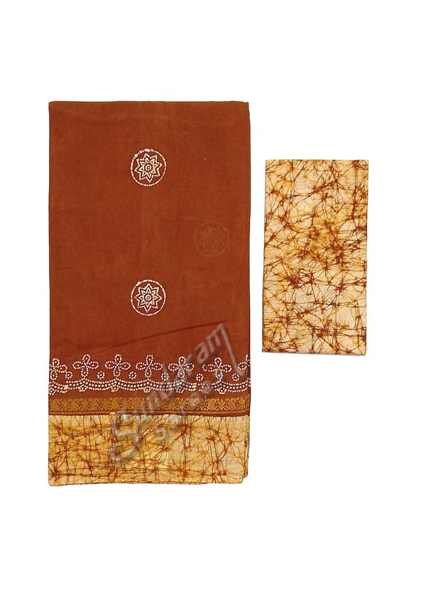 Upper Jari Bor Moodupani WB - Sundaram Sarees